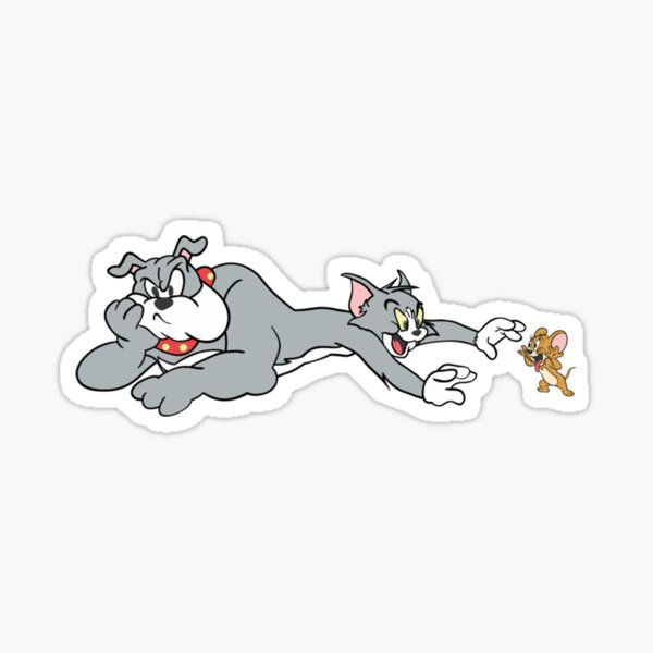 "Cat Dog Mouse| Perfect Gift" Sticker for Sale by debbieone | Redbubble