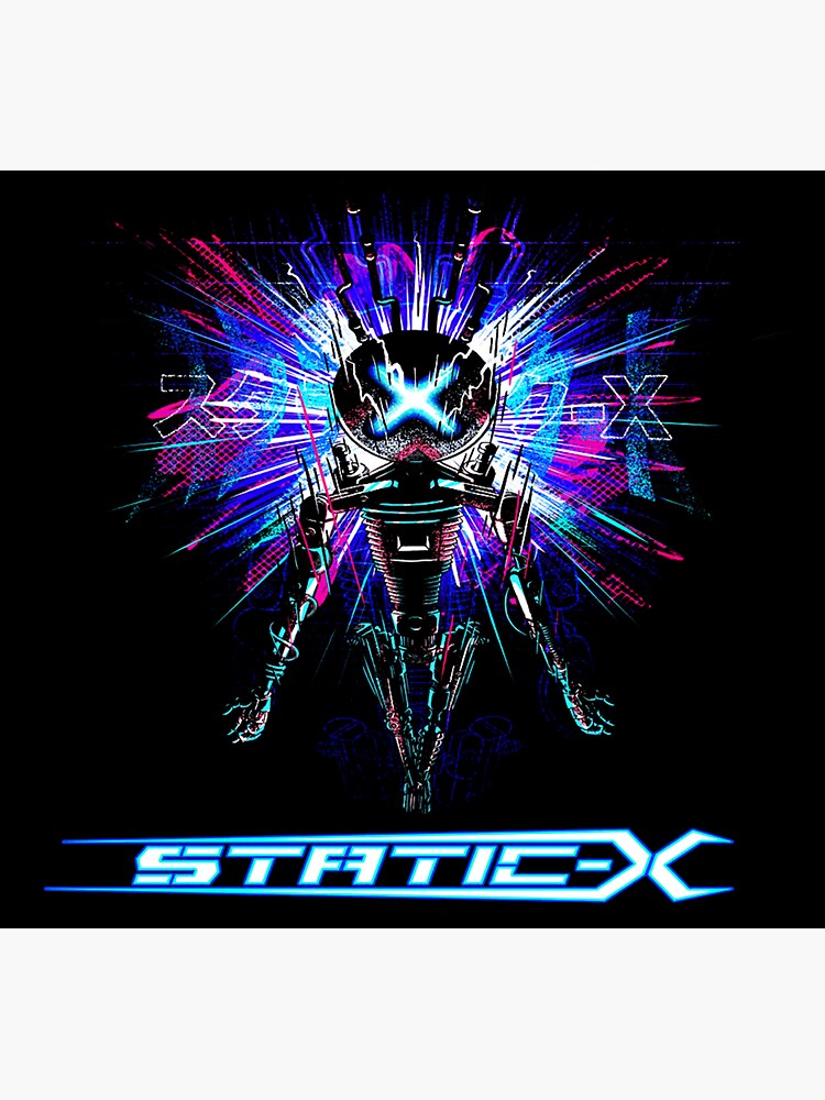 "Best logo Static-X band" Sticker for Sale by gfurze9w | Redbubble