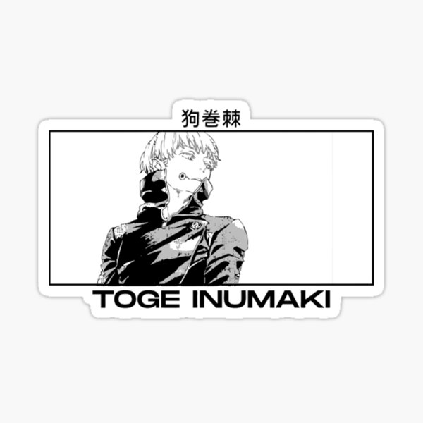 "Jujutsu Kaisen T-Shirtjujutsu kaisen - toge inumaki" Sticker by ...