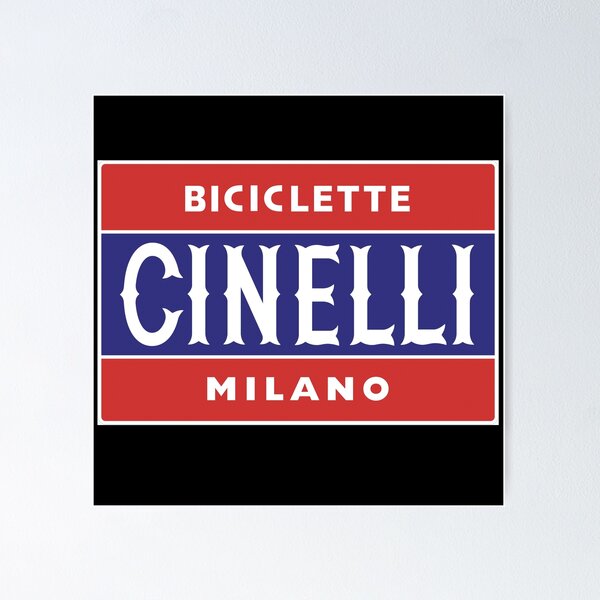"Biciclette Cinelli" Poster for Sale by Nikeardila666 | Redbubble