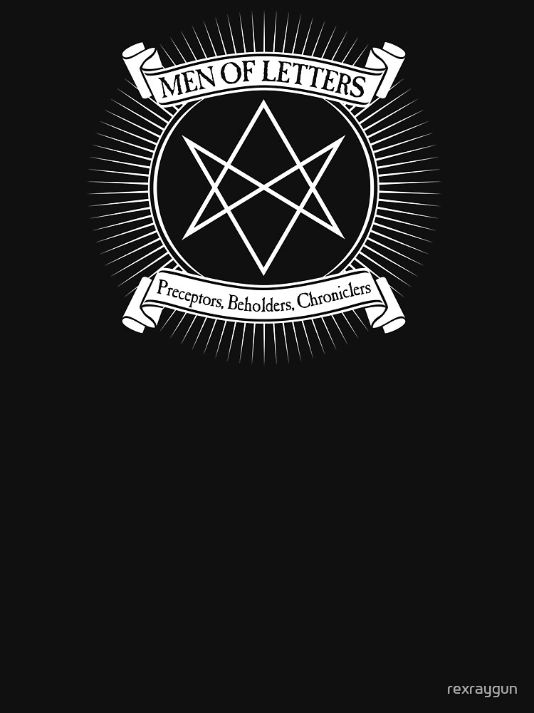 "Men of Letters" Essential T-Shirt for Sale by rexraygun | Redbubble
