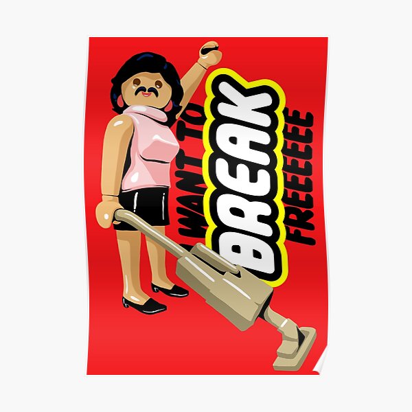 "Break Free" Poster by butcherbilly | Redbubble