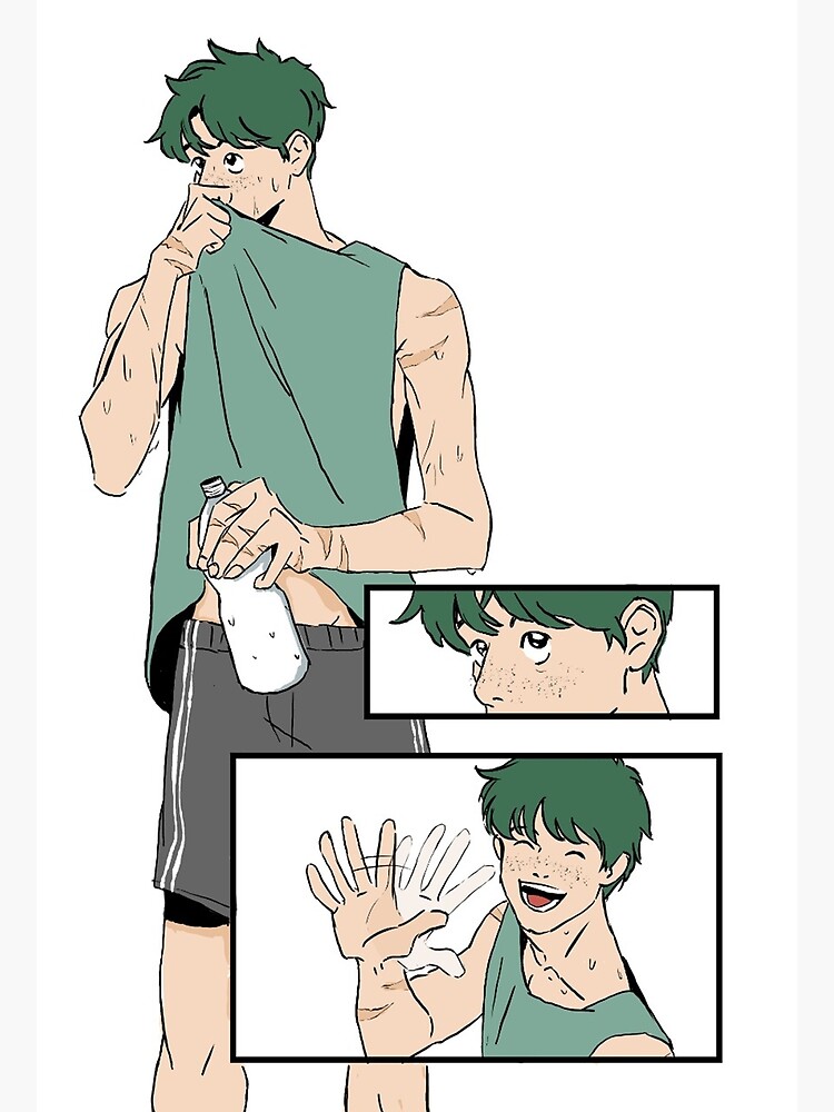 "Time skip midoriya izuku" Poster for Sale by Hotanimemen | Redbubble