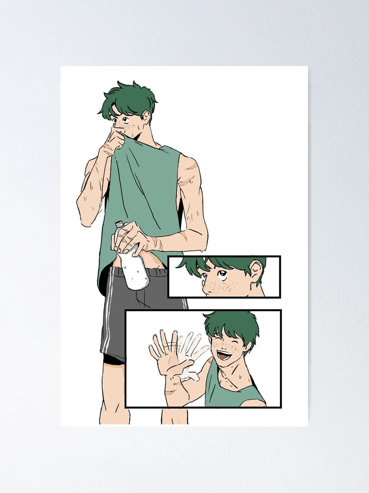 "Time skip midoriya izuku" Poster for Sale by Hotanimemen | Redbubble