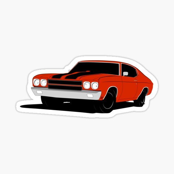 "LS6 Powered Beast" Sticker for Sale by ApexFibers | Redbubble