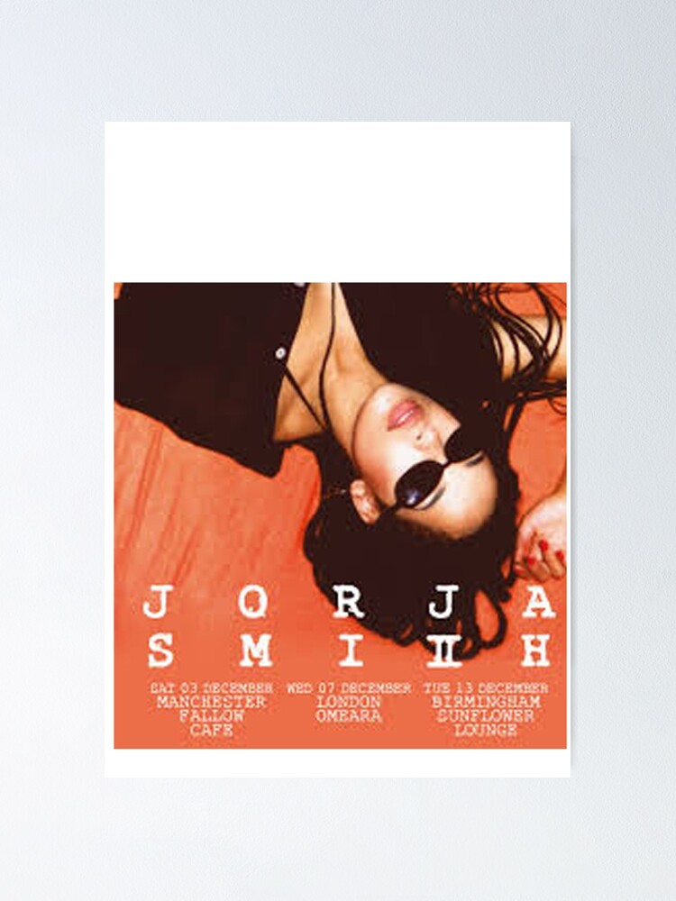 "jorja smith" Poster for Sale by jiasin | Redbubble