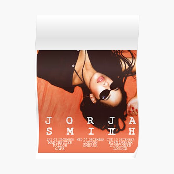 "jorja smith" Poster for Sale by jiasin | Redbubble