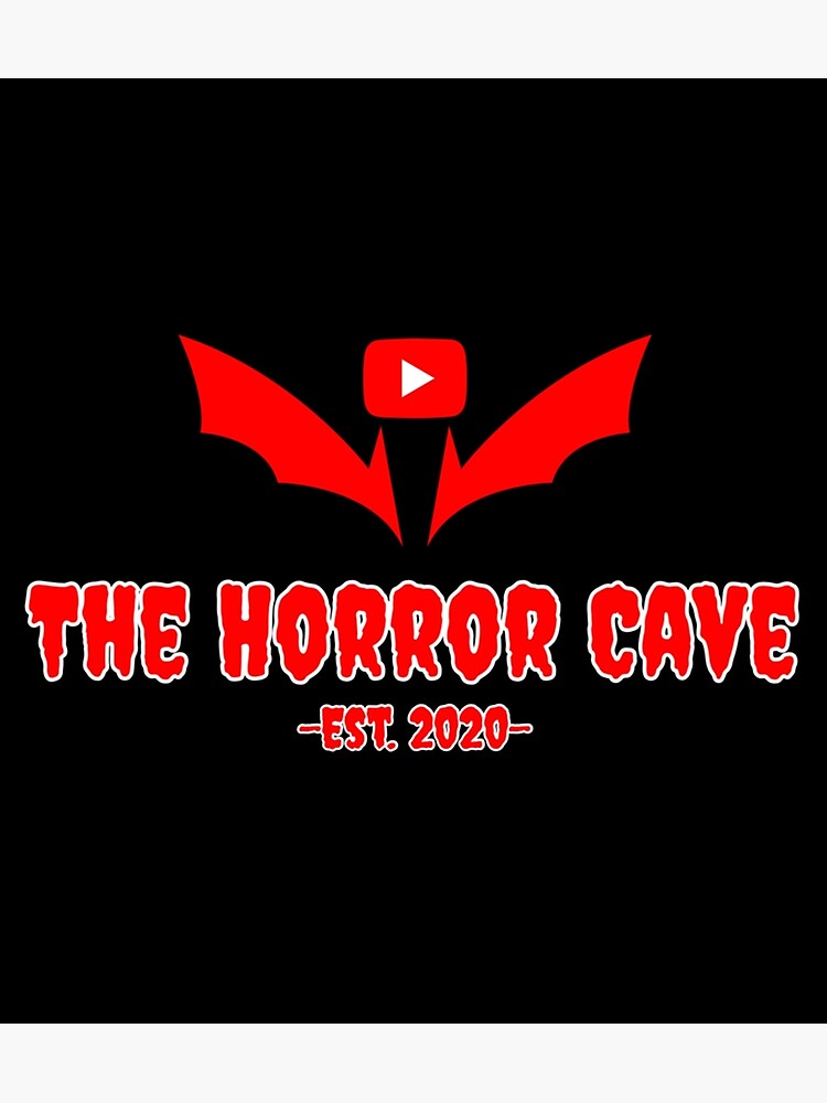 "The Horror Cave New Logo Sticker" Art Print for Sale by rnhardtc ...