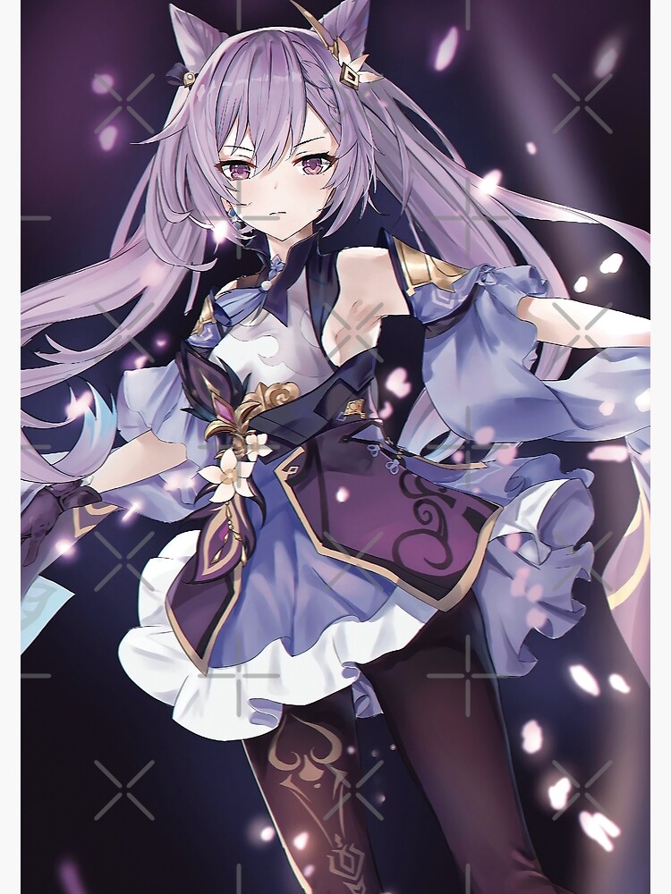 "Genshin Impact Keqing" Poster for Sale by roycool | Redbubble