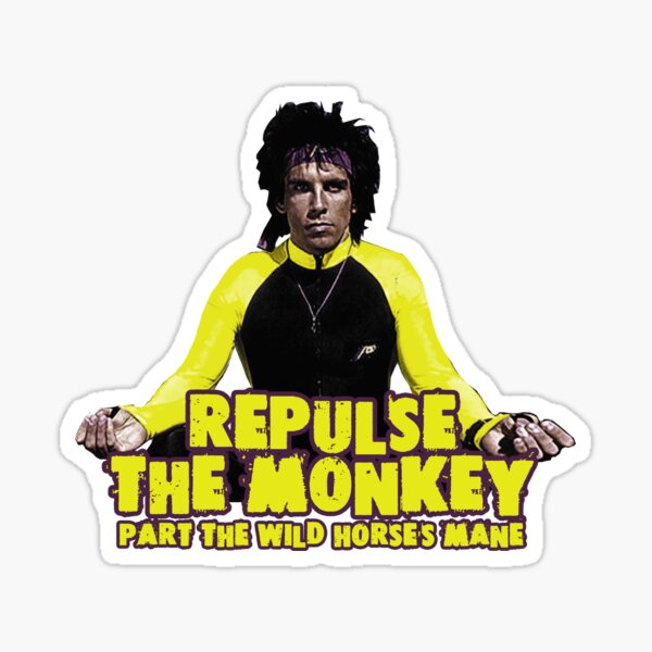"Repulse the Monkey" Sticker by matttluchowski | Redbubble