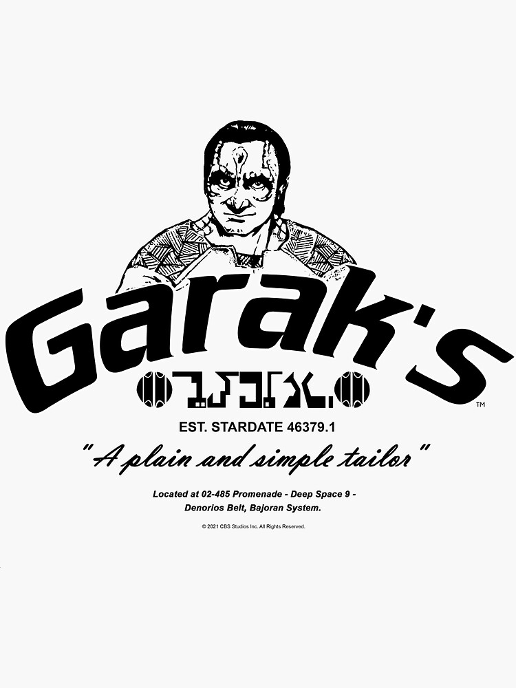 "Star Trek: Deep Space Nine Garak's 'A plain and simple tailor ...
