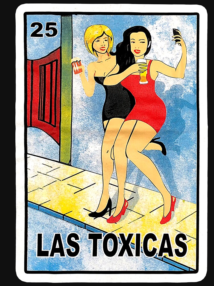 "Las-Toxicas-Loteria-Card-Bingo" T-shirt for Sale by VietNance ...