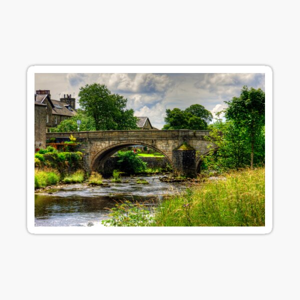 "Settle Bridge" Sticker by tomg | Redbubble