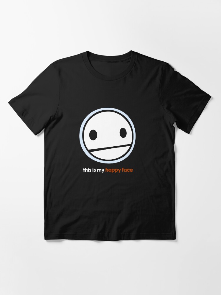 "TheMeatly - "Happy Face"" T-shirt for Sale by theMeatly | Redbubble ...