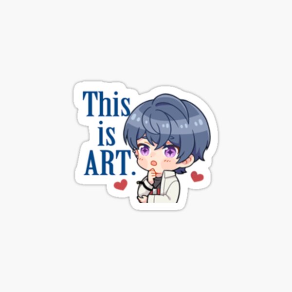 "Chibi Marius von Hagen" Sticker for Sale by DalishaVDP | Redbubble
