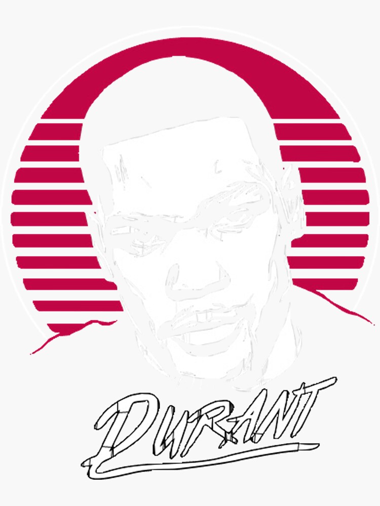 "Kevin Durant" Sticker for Sale by Vsnluc | Redbubble
