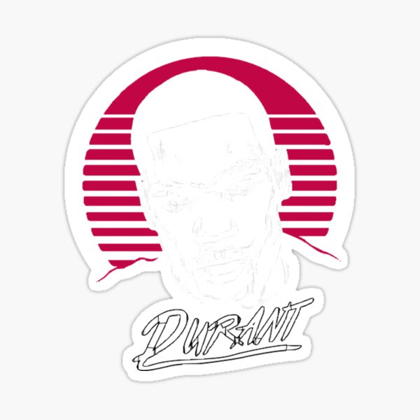 "Kevin Durant" Sticker for Sale by Vsnluc | Redbubble