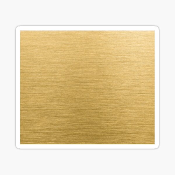 "Gold Metal Plated Surface Texture" Sticker for Sale by CanvasNomadShop ...