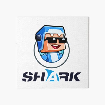 "09sharkboy youtuber" Art Board Print for Sale by manota | Redbubble