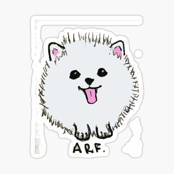 "Pom Pom" Sticker for Sale by Alliecat55 | Redbubble