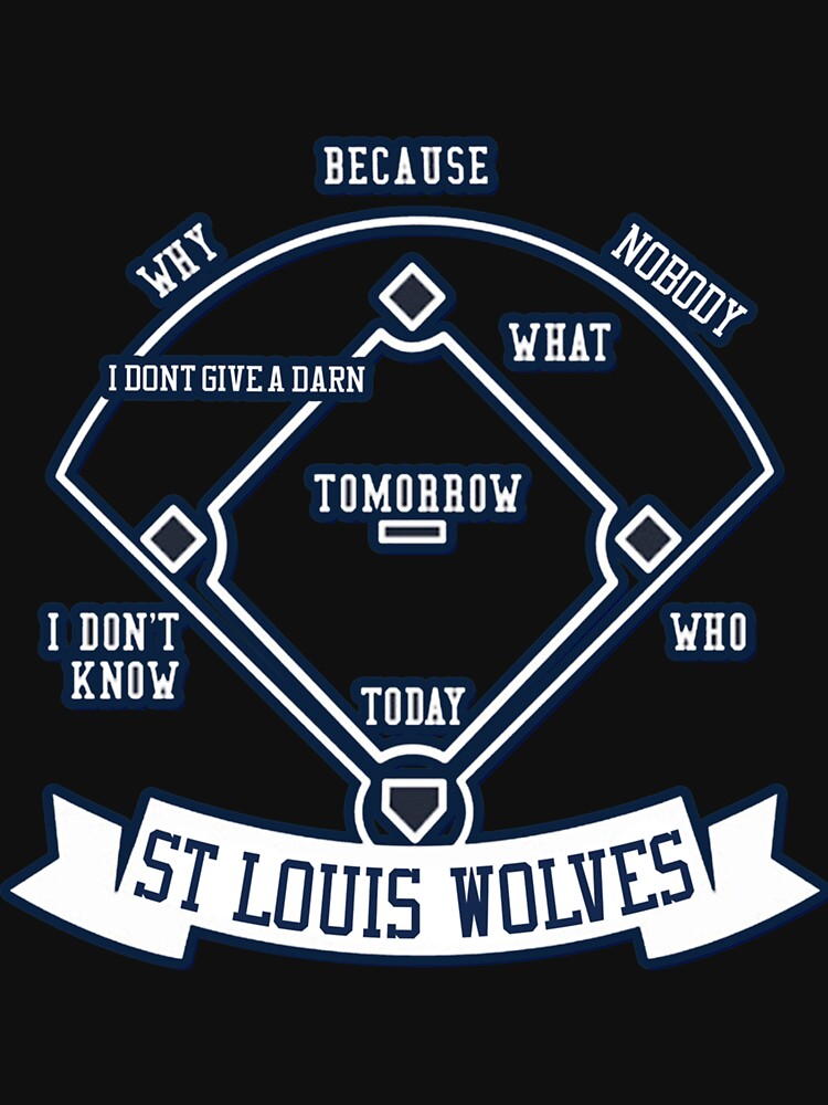 "St. Louis Wolves Trending Sticker Funny Who'S On First Comedy Sketch ...