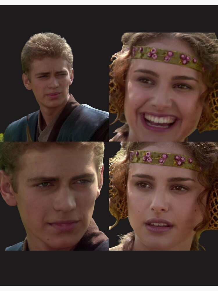 "anakin padme meme" Poster by Thehecticstore | Redbubble