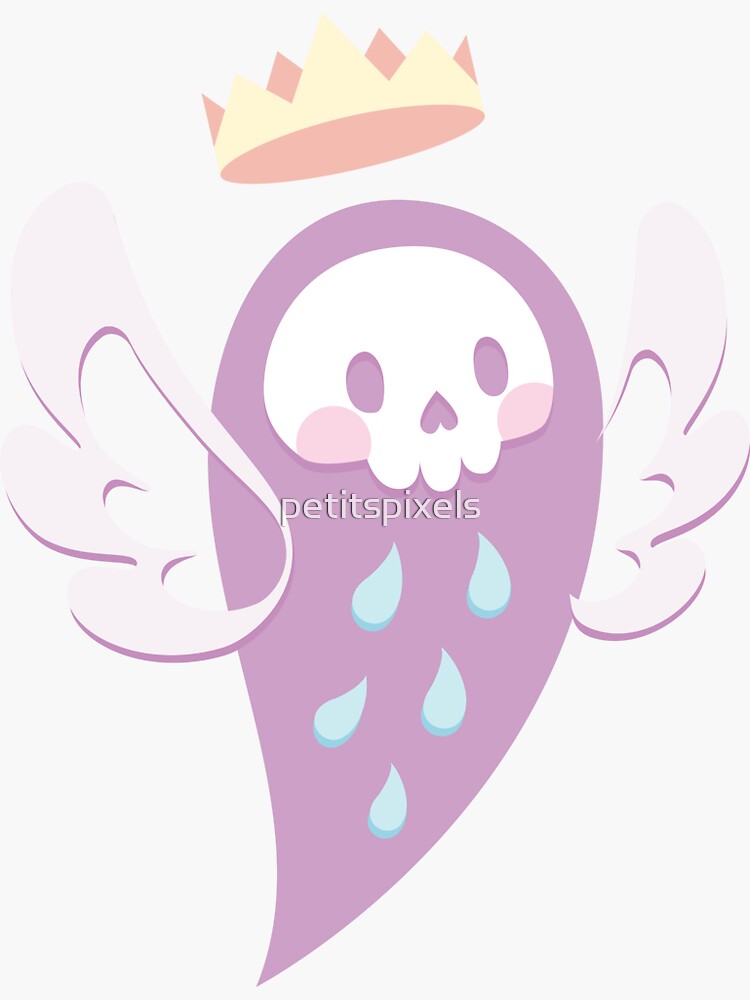 "Weeping death angel" Sticker by petitspixels | Redbubble