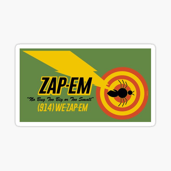 "MIB • ZAP-EM logo" Sticker by thedrumstick | Redbubble