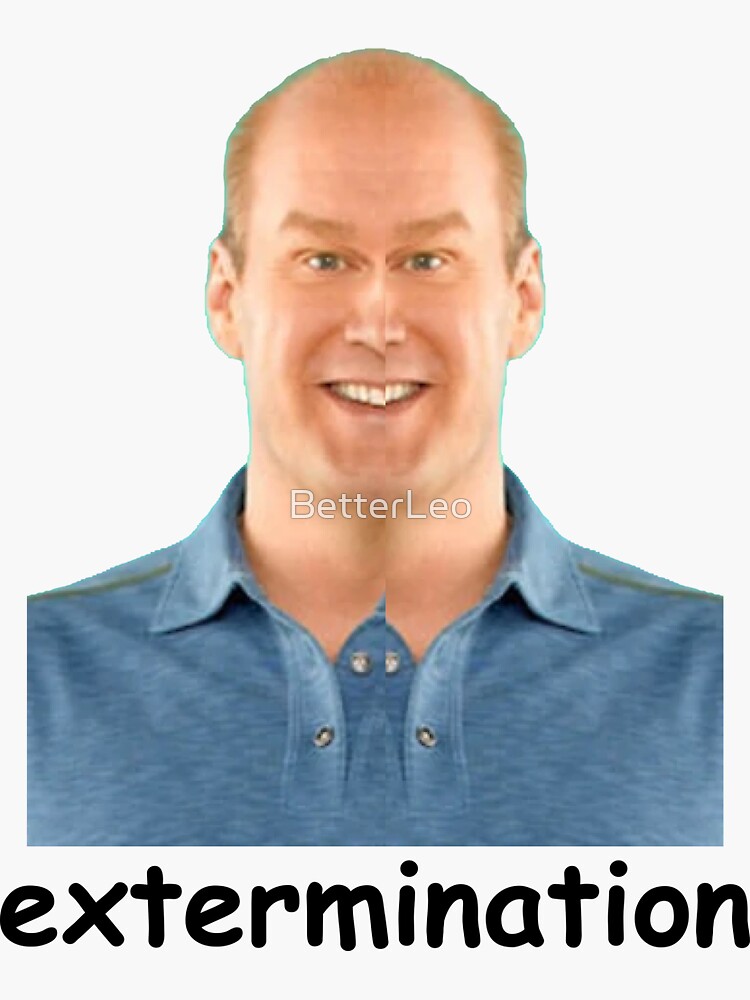 "Bob Duncan Bug Extermination Funny Cursed Meme" Sticker for Sale by ...