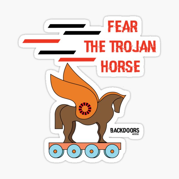 "cyber security awareness t-shirt | fear The Trojan Horse Virus ...