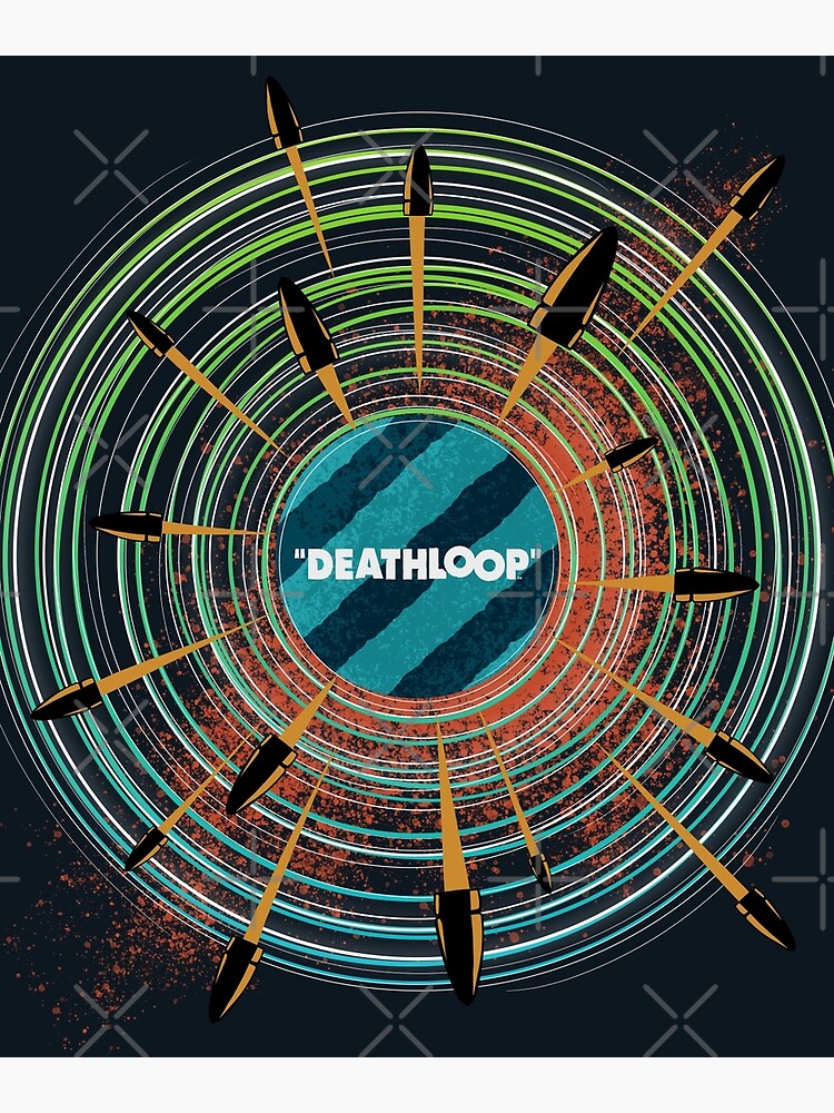 "Deathloop" Poster for Sale by DaryaDarya | Redbubble