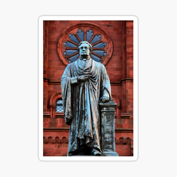 "Joseph Henry - Smithsonian Institution - Washington D.C." Sticker for ...