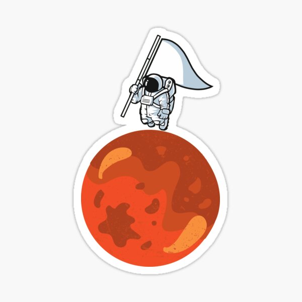 "Space Colonization" Sticker for Sale by claudio555 | Redbubble