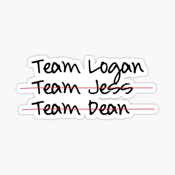 "Team Logan Checklist" Sticker for Sale by KLoscko | Redbubble