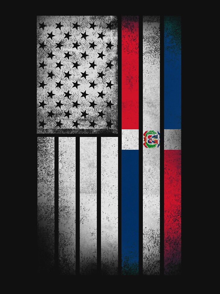 "Dominican American Flag - Half Dominican Half American " Pullover ...