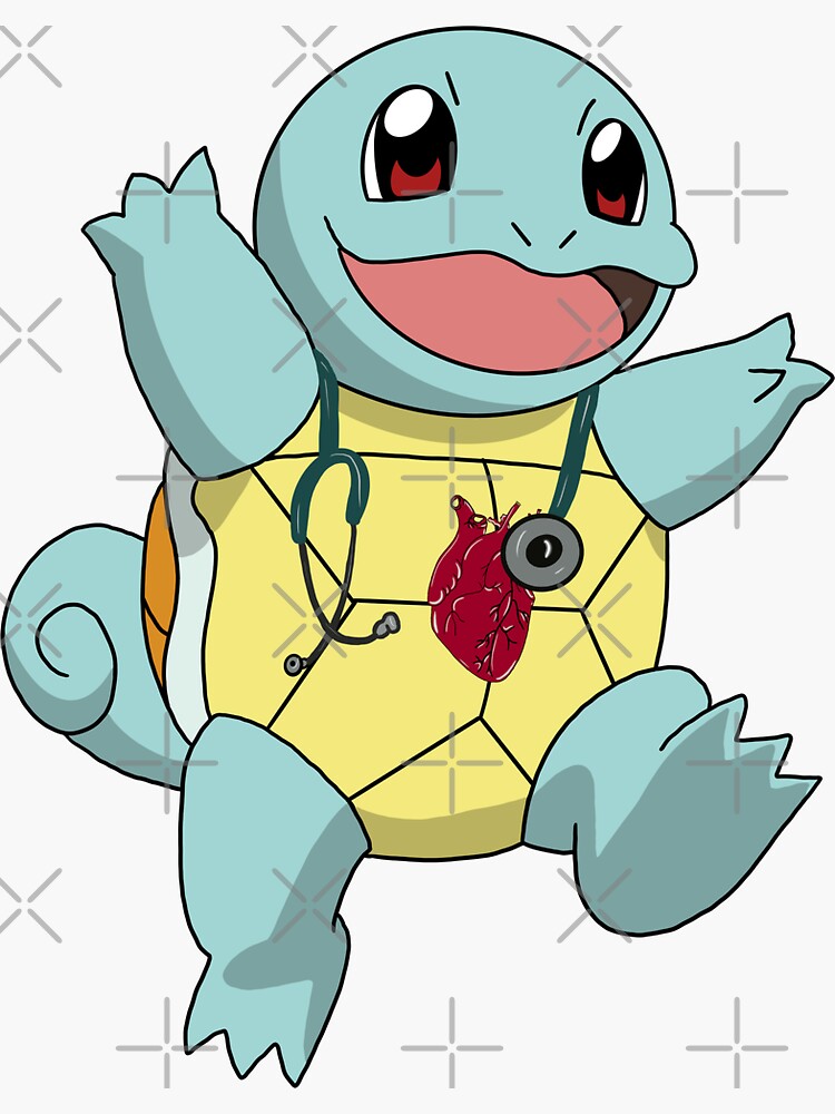 "Turtle doctor" Sticker for Sale by carries-anatomy | Redbubble