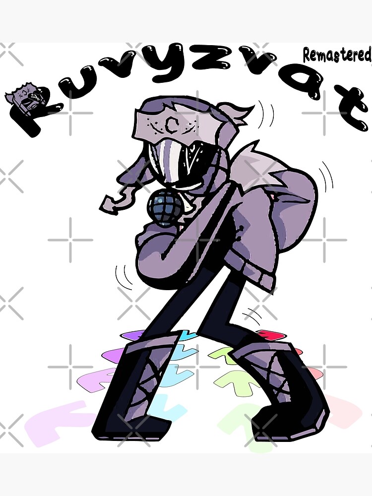 "RUV The FNF (remastered 2)" Canvas Print for Sale by SJarkCube | Redbubble