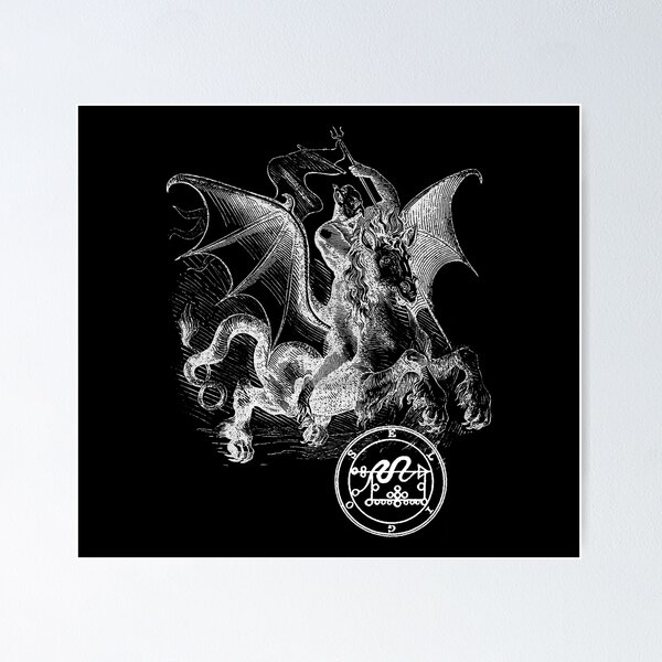 "Eligos aka Abigor, Eligor Demon Art and Sigil" Poster for Sale by ...