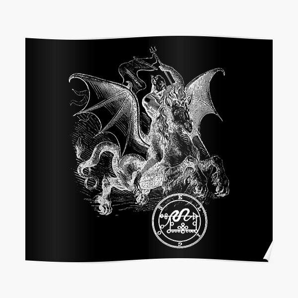 "Eligos aka Abigor, Eligor Demon Art and Sigil" Poster for Sale by ...