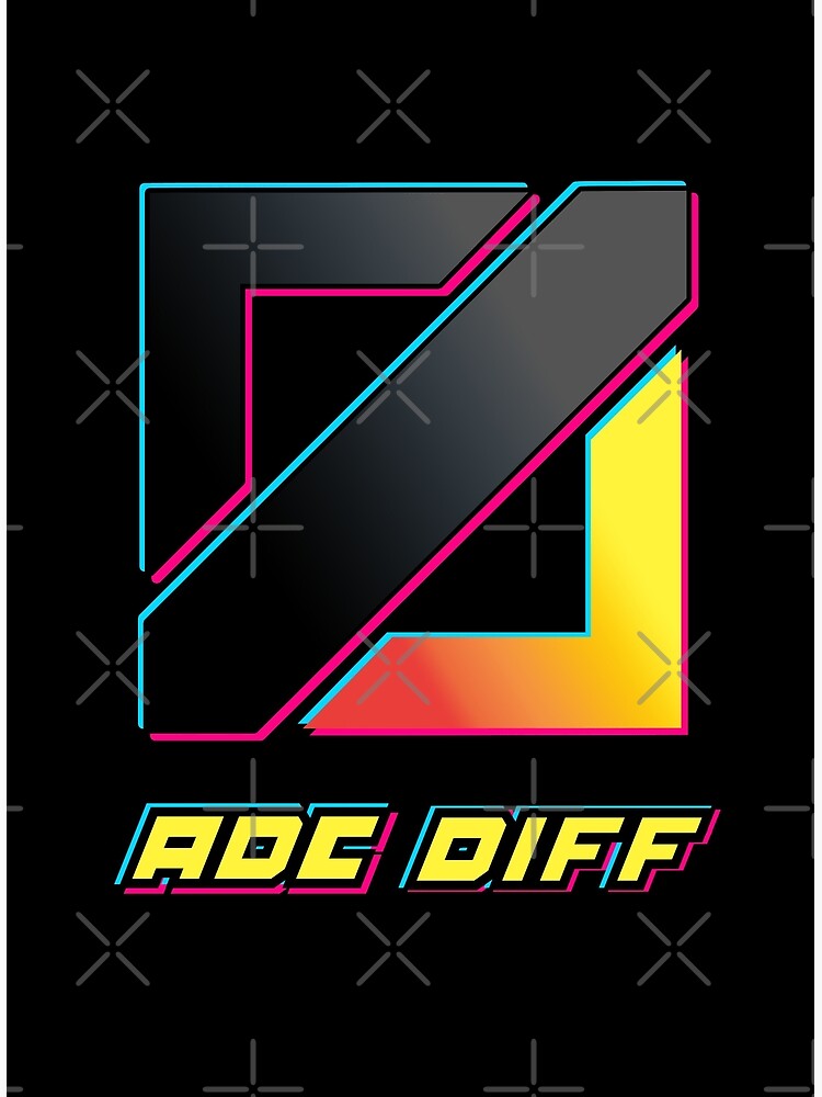"ADC Diff Meme" Poster for Sale by Qkibrat | Redbubble