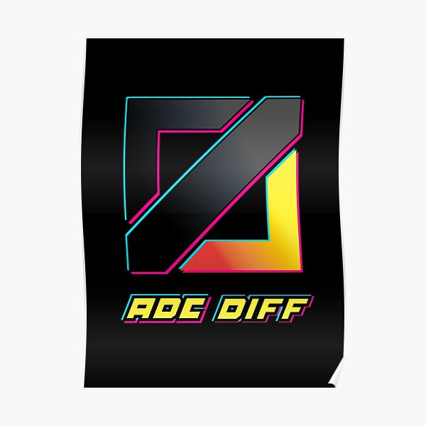 "ADC Diff Meme" Poster for Sale by Qkibrat | Redbubble