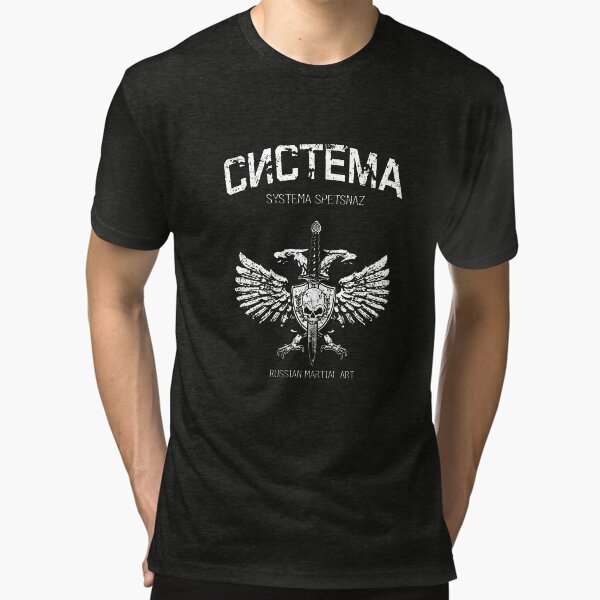 "Systema Martial Arts Spetsnaz Hand Combat" Tri-blend T-Shirt for Sale ...