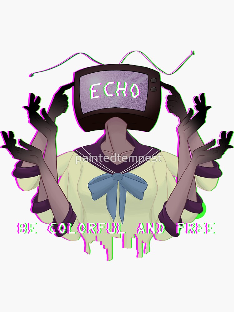 "Echo" Sticker for Sale by paintedtempest | Redbubble