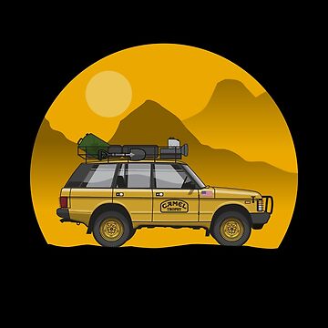 "Off road, Overlander 4x4 Design" Sticker for Sale by blackdogshop ...