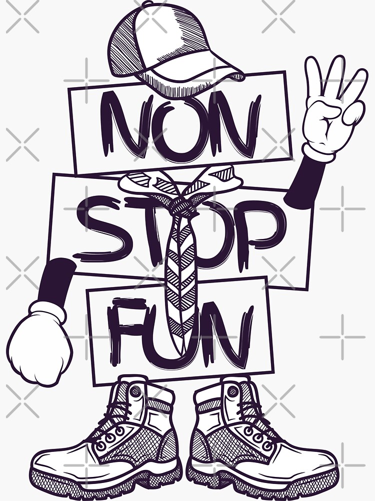 "Boy Scouts Non Stop Fun" Sticker for Sale by AkelaDarkWolf | Redbubble
