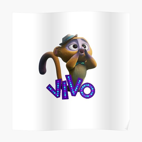 "Vivo Movie - Singing Vivo" Poster for Sale by SaadEtta | Redbubble