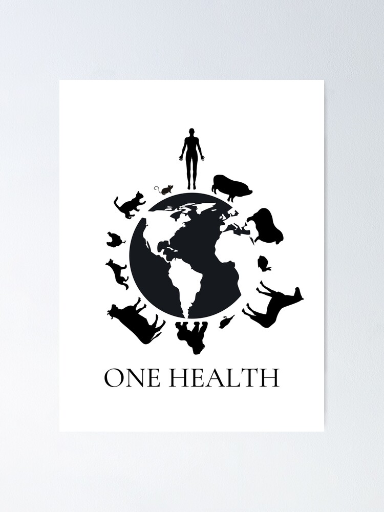 "One Health" Poster by FLHeifer | Redbubble