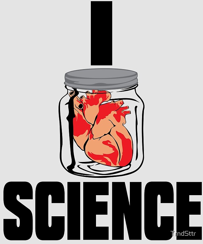 "Science Teacher Shirt , I Heart Science with the Bloody Organ" by ...