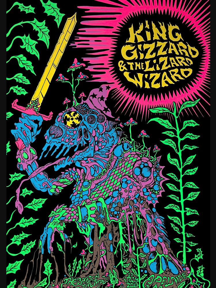 "King Gizzard & the Lizard Wizard" T-shirt for Sale by atamert ...