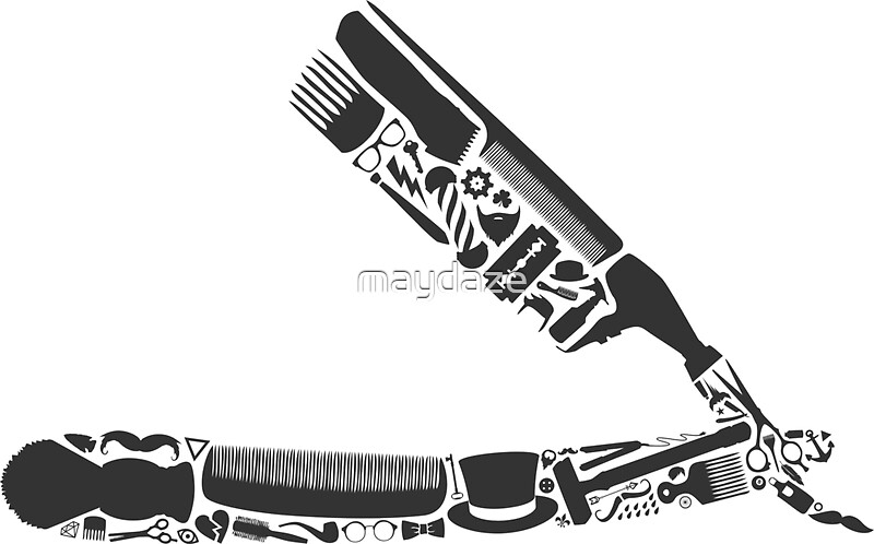 Barber: Stickers | Redbubble